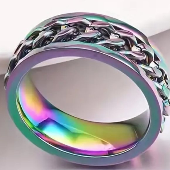 Accessories | 488 Chain Ring For Men | Poshmark